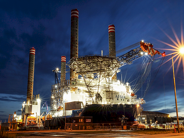 Sea Challenger Helipad Structure