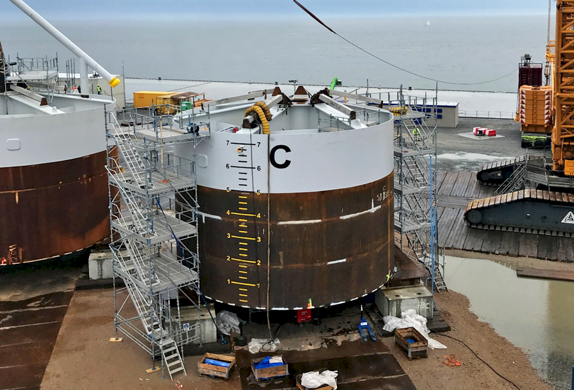 Borkum Riffgrund 2 - Bucket Welding